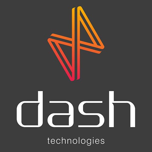 Technology logo design for 'Dash' by FloatYourBoat Design